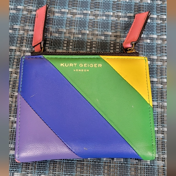 Kurt Geiger | Bags | Kurt Geiger London Leather Bifold Wallet | Poshmark